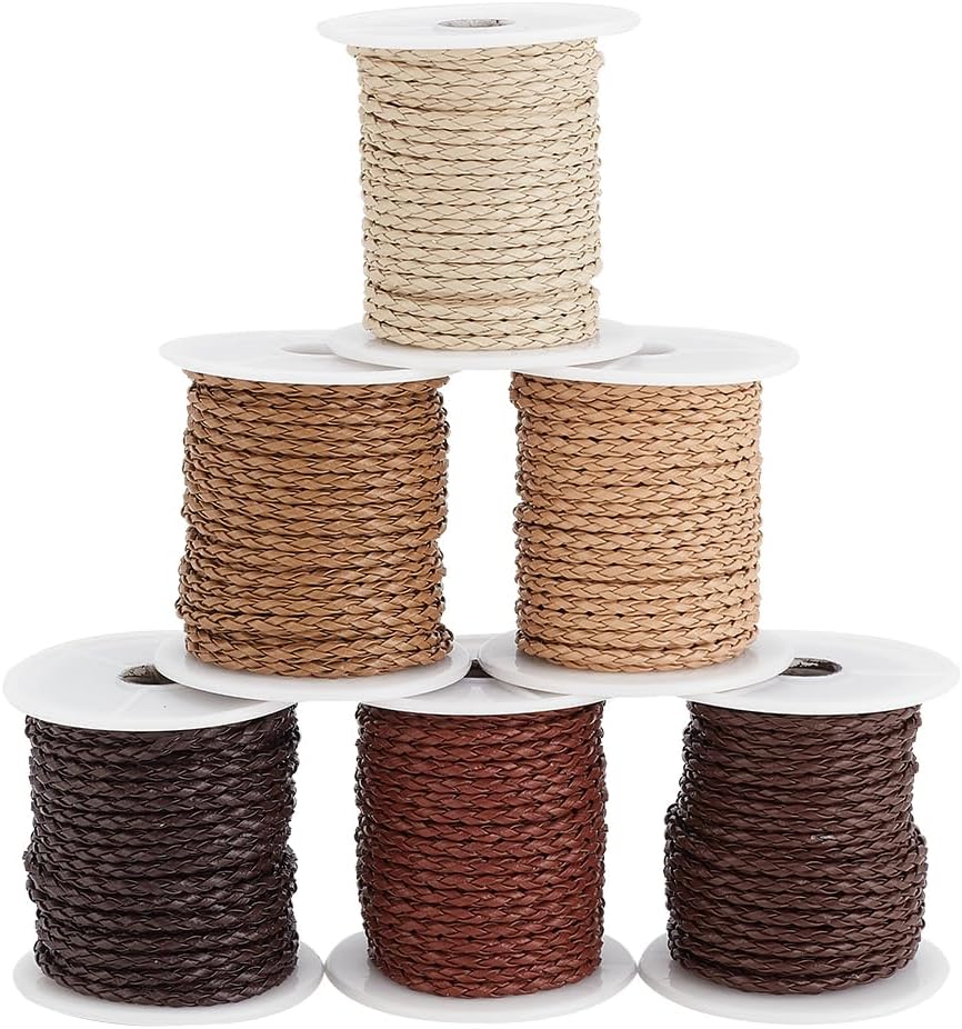 Amazon.com: PH PandaHall Round Braided Rope 65.6 Yards (60m) Soft ...