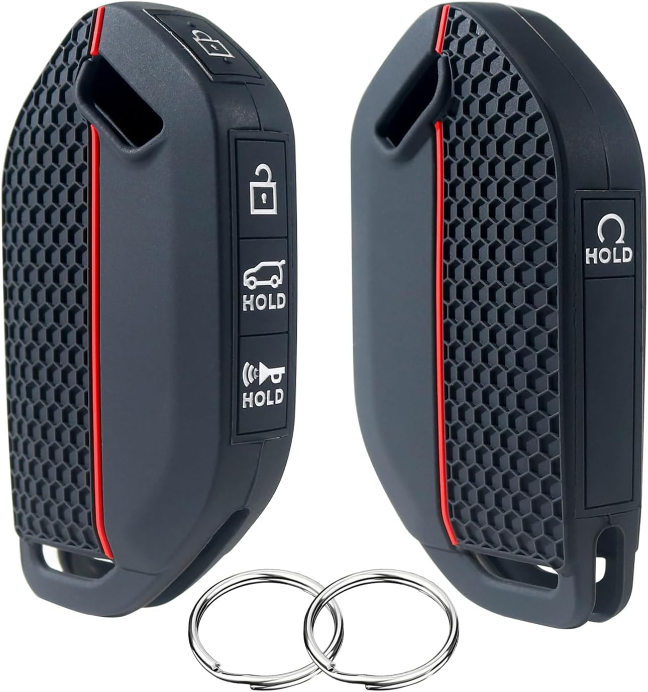 Amazon.com: KENTUTO Key Fob Cover for Kia Telluride Accessories 2023 ...