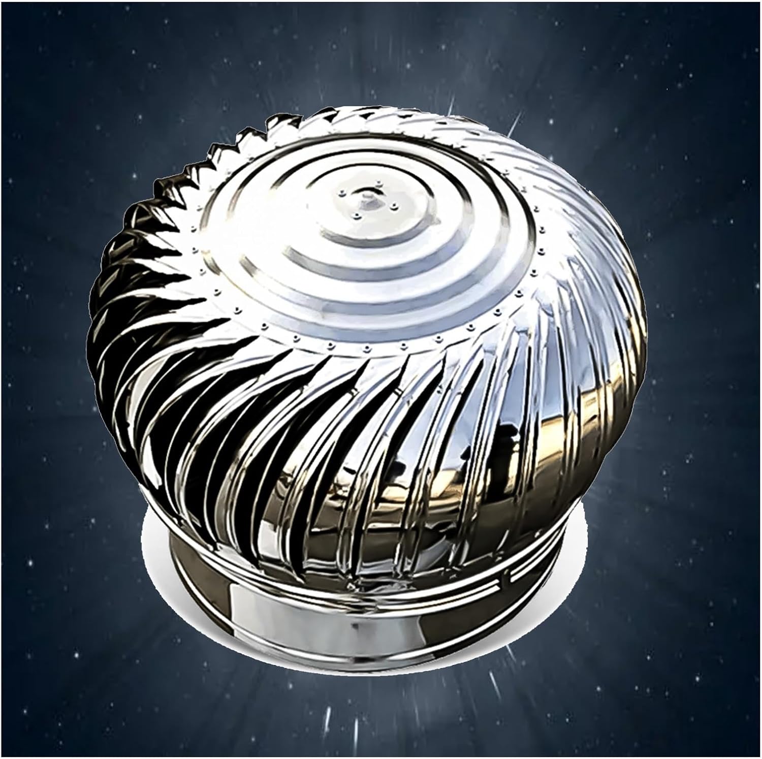 Amazon.com: FENGZEQUAN Stainless Steel Spinner,Chimney Spinner Cowl ...