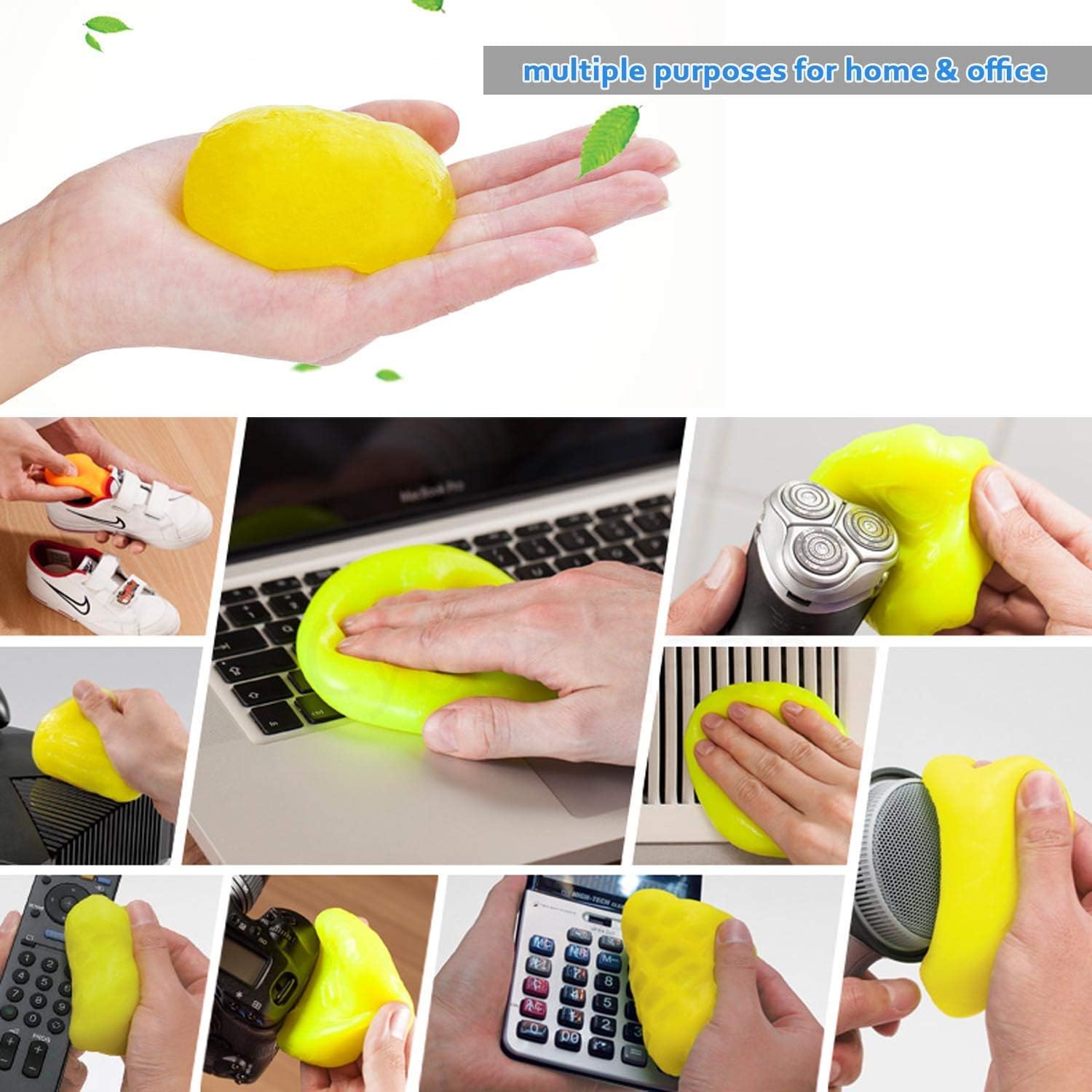 Buy Dust Cleaning Gel for Car Detailing Putty, Dust Remover Slime ...