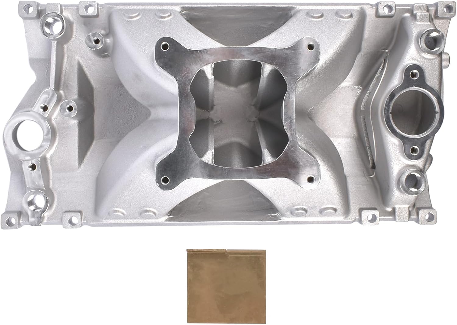 Amazon.com: Enocos Single Plane Small Block High Rise Intake Manifold ...