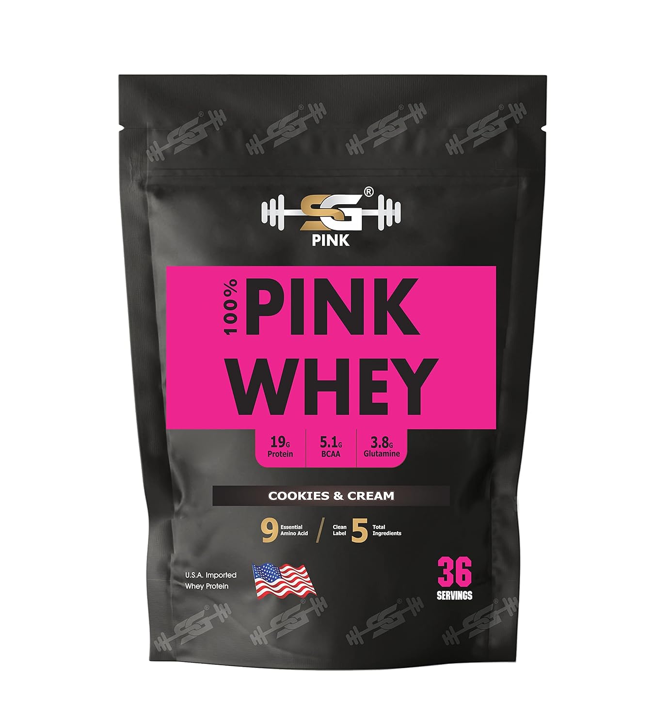 Buy SG Pink Whey Protein Powder Nutrition 100% Whey Protein Powder ...
