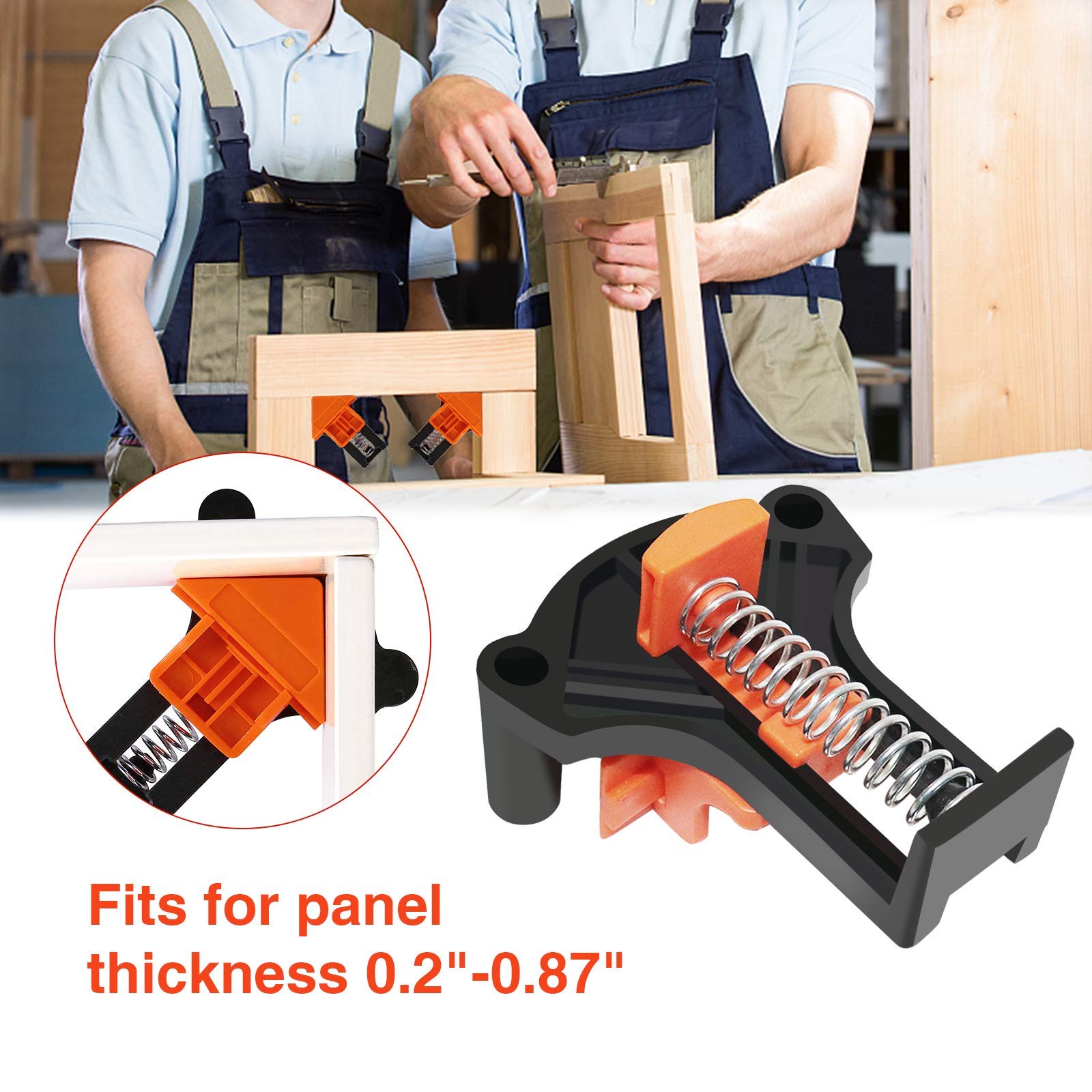 Buy Corner Clamps Kits 12PCS 60/90/120 Degree Adjustable Angle Clamps ...