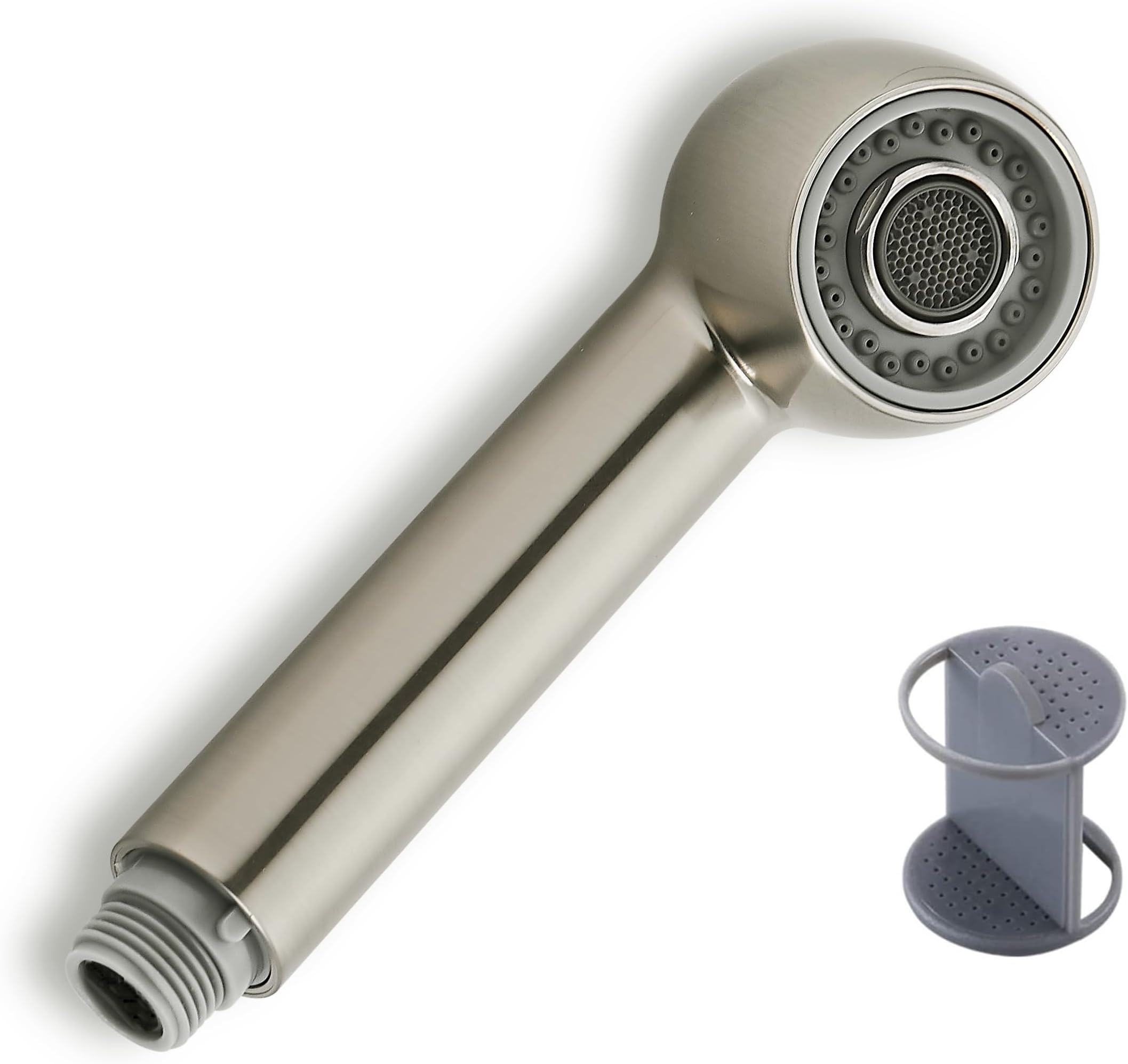 Amazon.com: Brushed Nickel Kitchen Sink Faucet Head 2-Function Pull-out ...