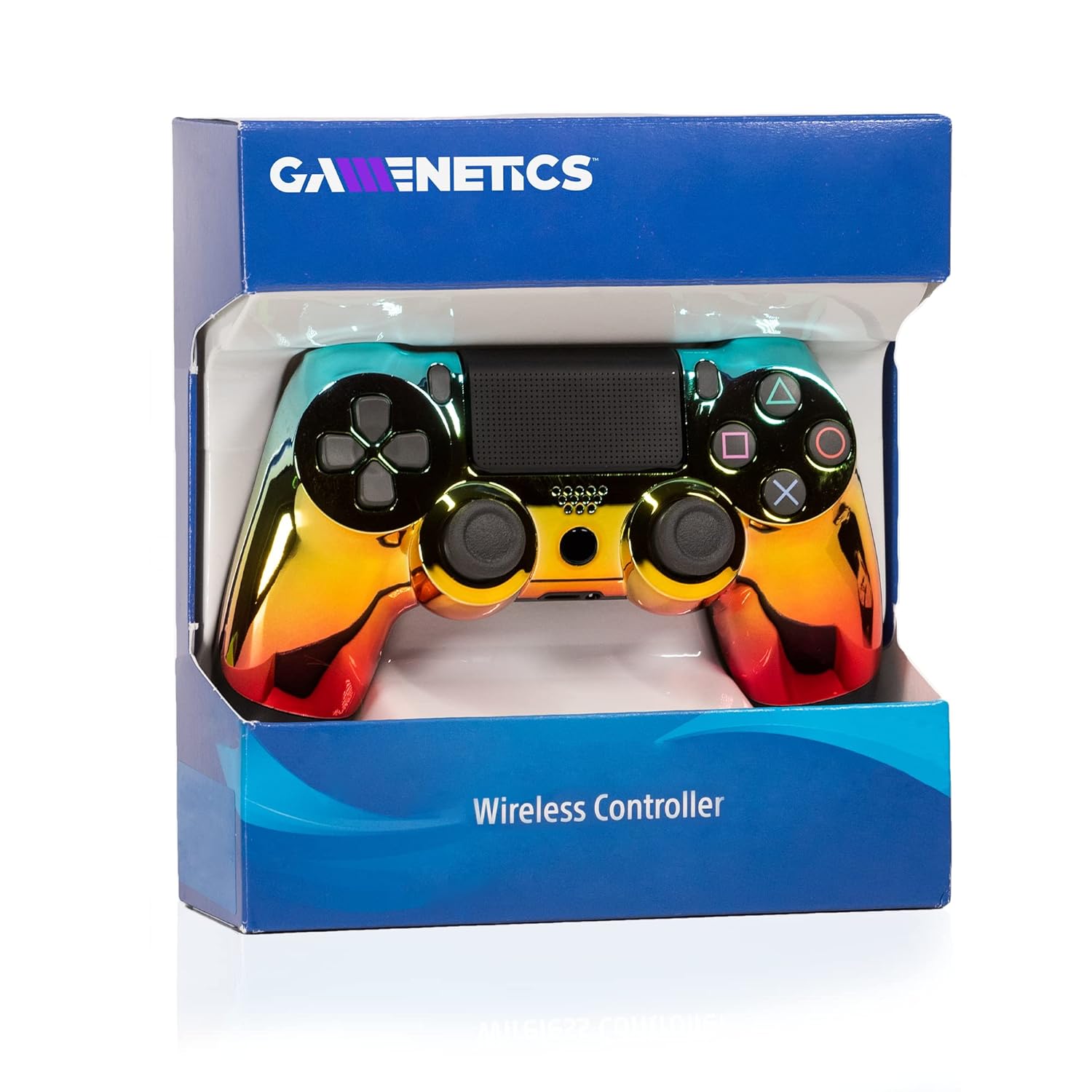 Amazon.com: Gamenetics Custom Rainbow Blue Green Yellow Red Official ...