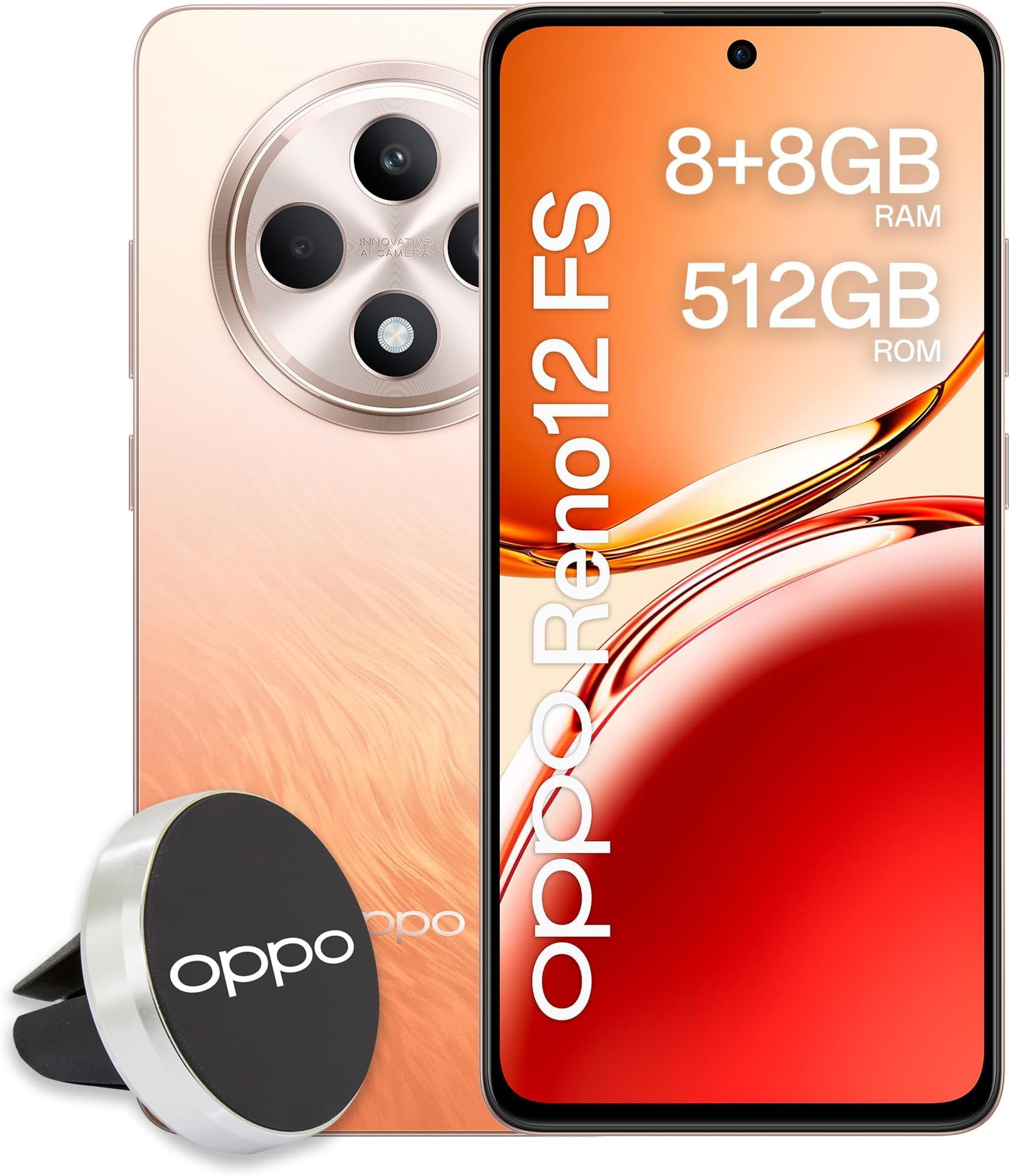 OPPO Reno12 F 5G Mediatek D6300 8GB RAM 256GB Storage 6.67" FHD+ OLED ...