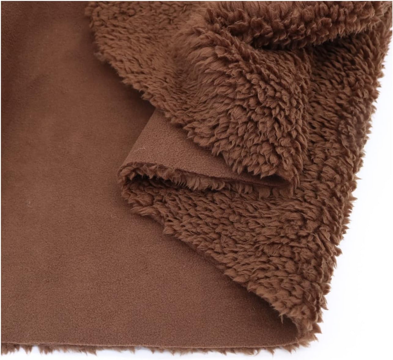 NAKAN Faux Fur Sherpa Fleece Fabric by the Meter 155x100cm Soft Faux ...