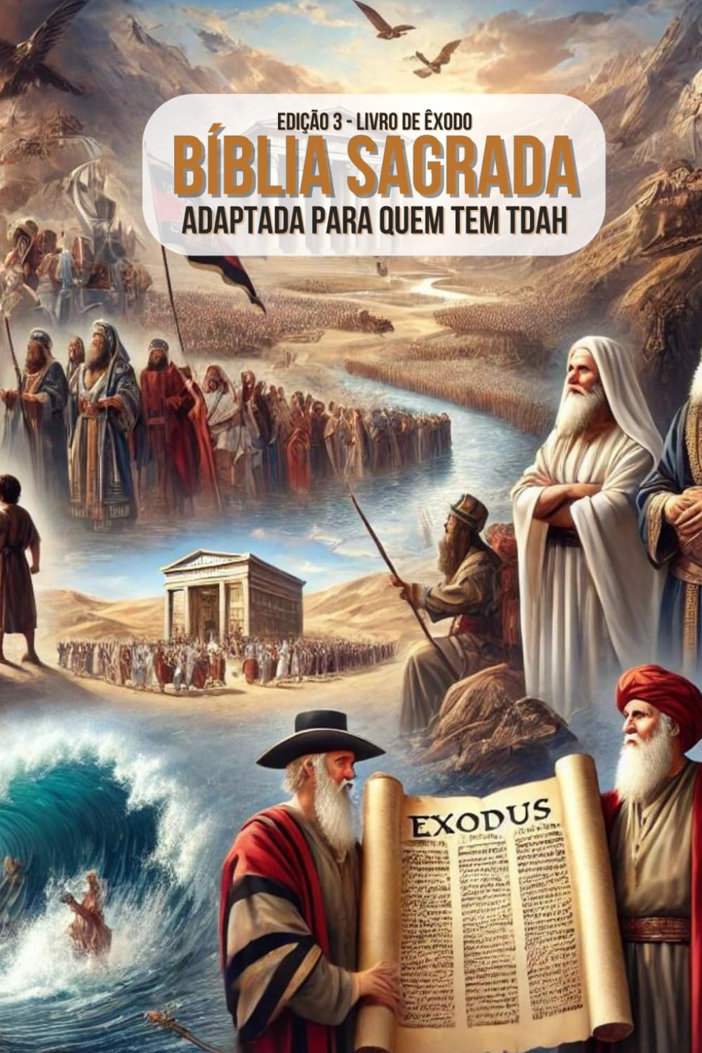 Bíblia Sagrada - Livro de Êxodo: Livro de Êxodo adaptado para quem tem ...