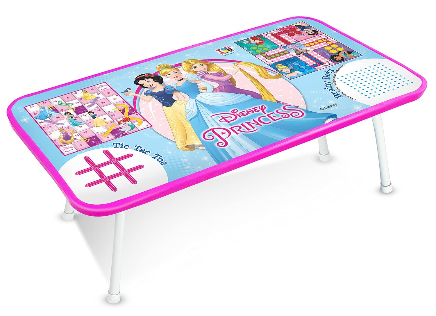 Buy Saiyanshi Princess Multipurpose Ludo Game Foldable Study Table for ...