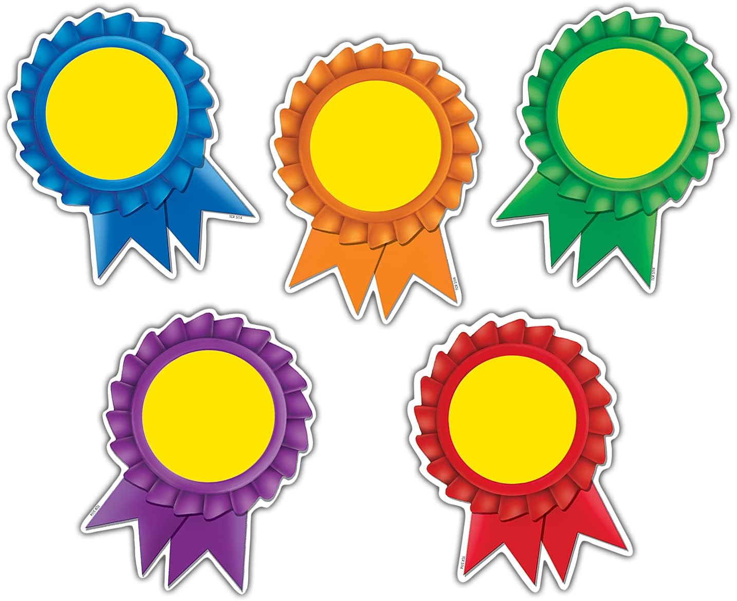 Amazon.com : Teacher Created Resources Ribbon Awards Accents, Multi ...
