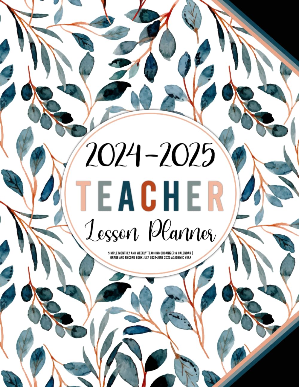 Buy 2024-2025 Teacher Lesson Planner: Simple Monthly and Weekly ...