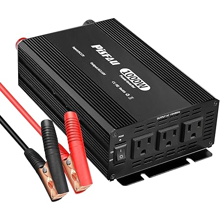 Amazon.com: YSOLX 1000W Power Inverter 12v to 110v, DC to AC Converter ...