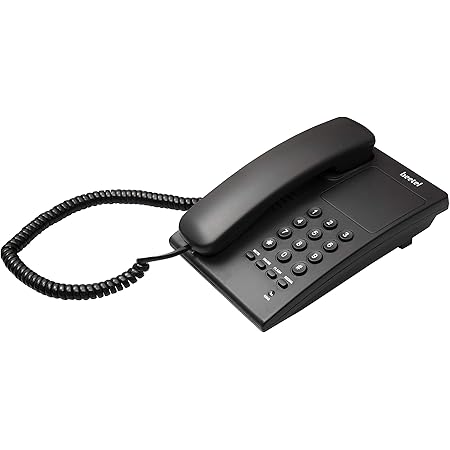 Beetel B11 Corded Landline Phone, Ringer Volume Control, LED for Ring ...