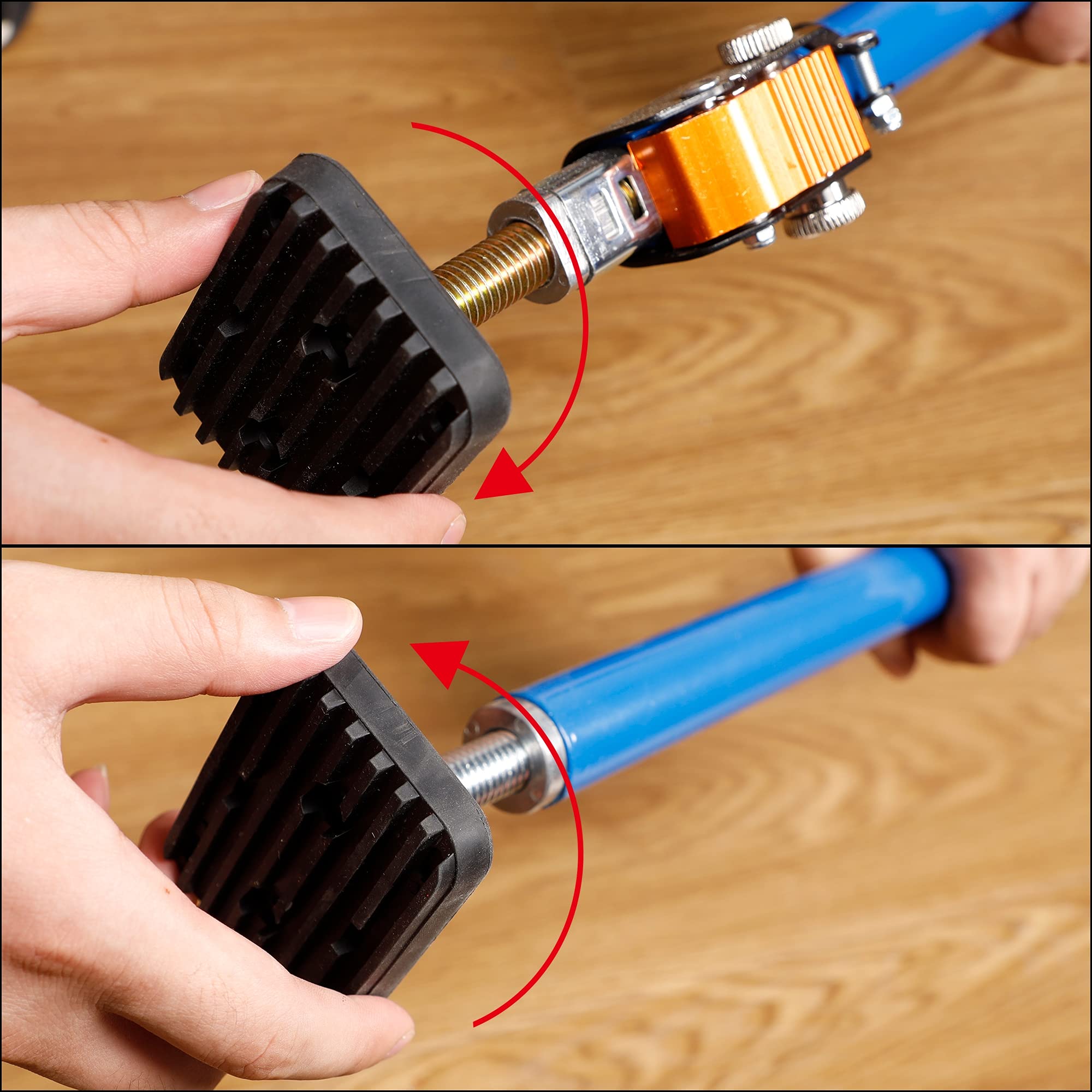 Snapklik.com : Adjustable Support Pole, 3rd Hand Support System, Steel ...