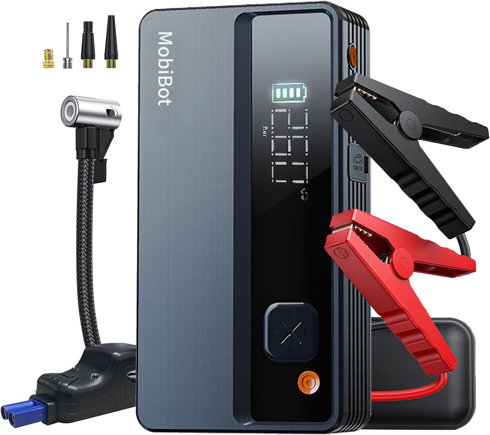 Amazon.com: MobiBot 4-in-1 Car Battery Jumper Starter Portable with Air ...