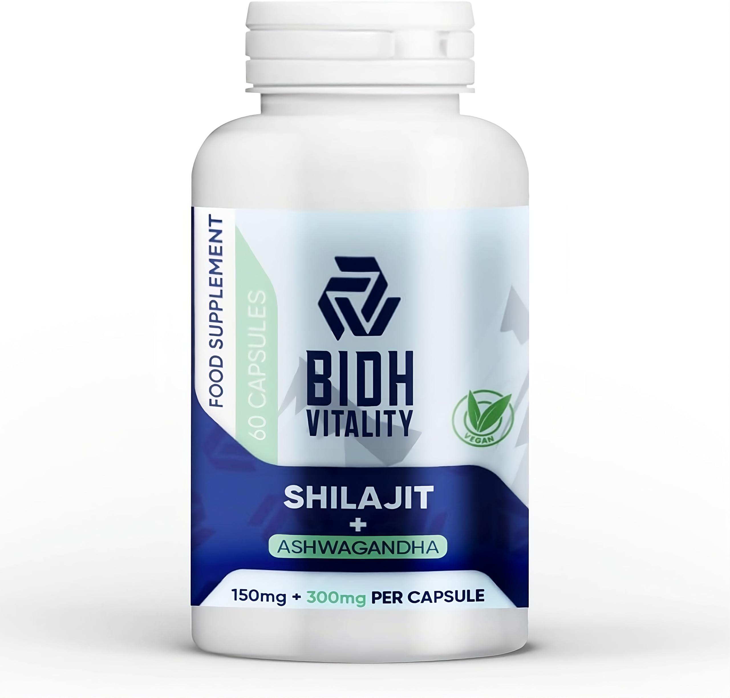 Shilajit Capsules with Ashwagandha 70% Fulvic Acid Pure Shilajit - High ...