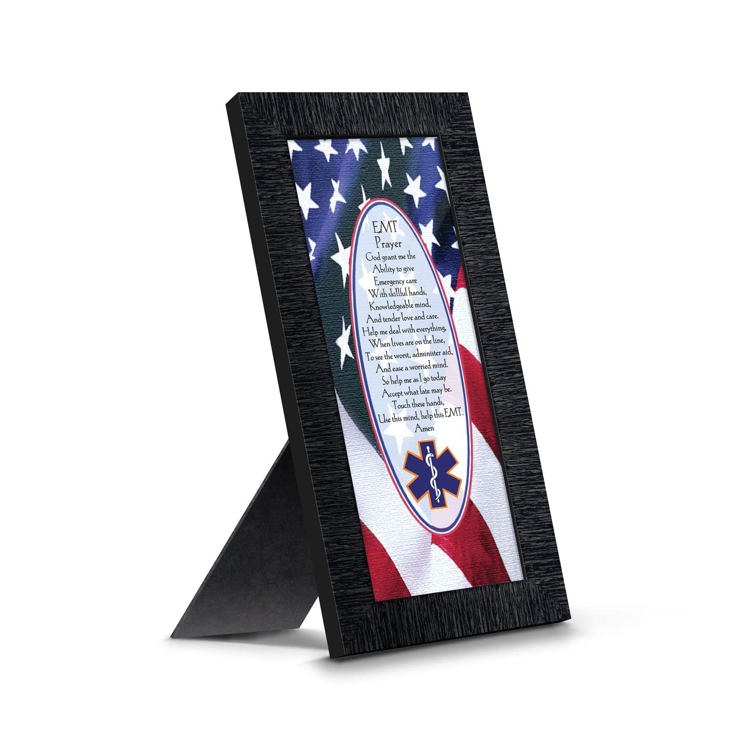 Amazon.com - Crossroads Home Décor EMT Prayer, EMT Picture Frame, Gifts ...