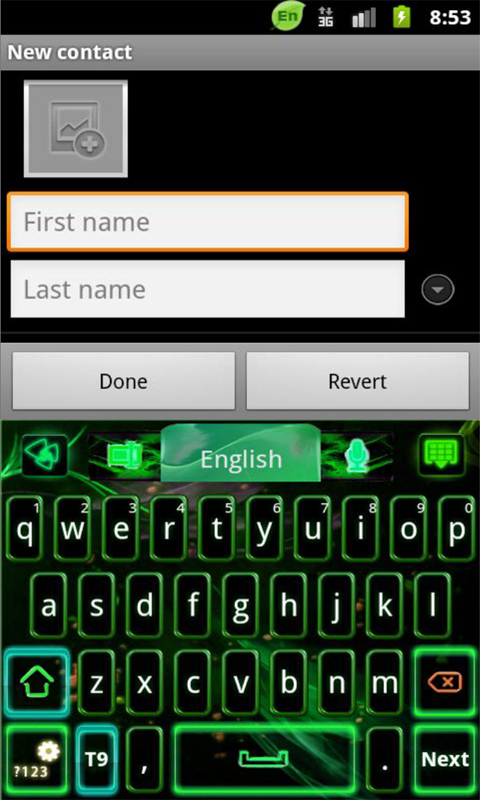 GO Keyboard Green Flame theme - App on Amazon Appstore