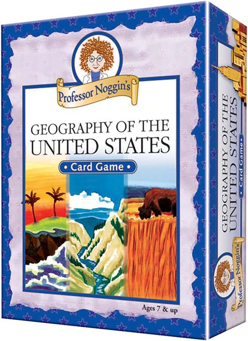 Amazon.com: Professor Noggin's Geography of The United States ...