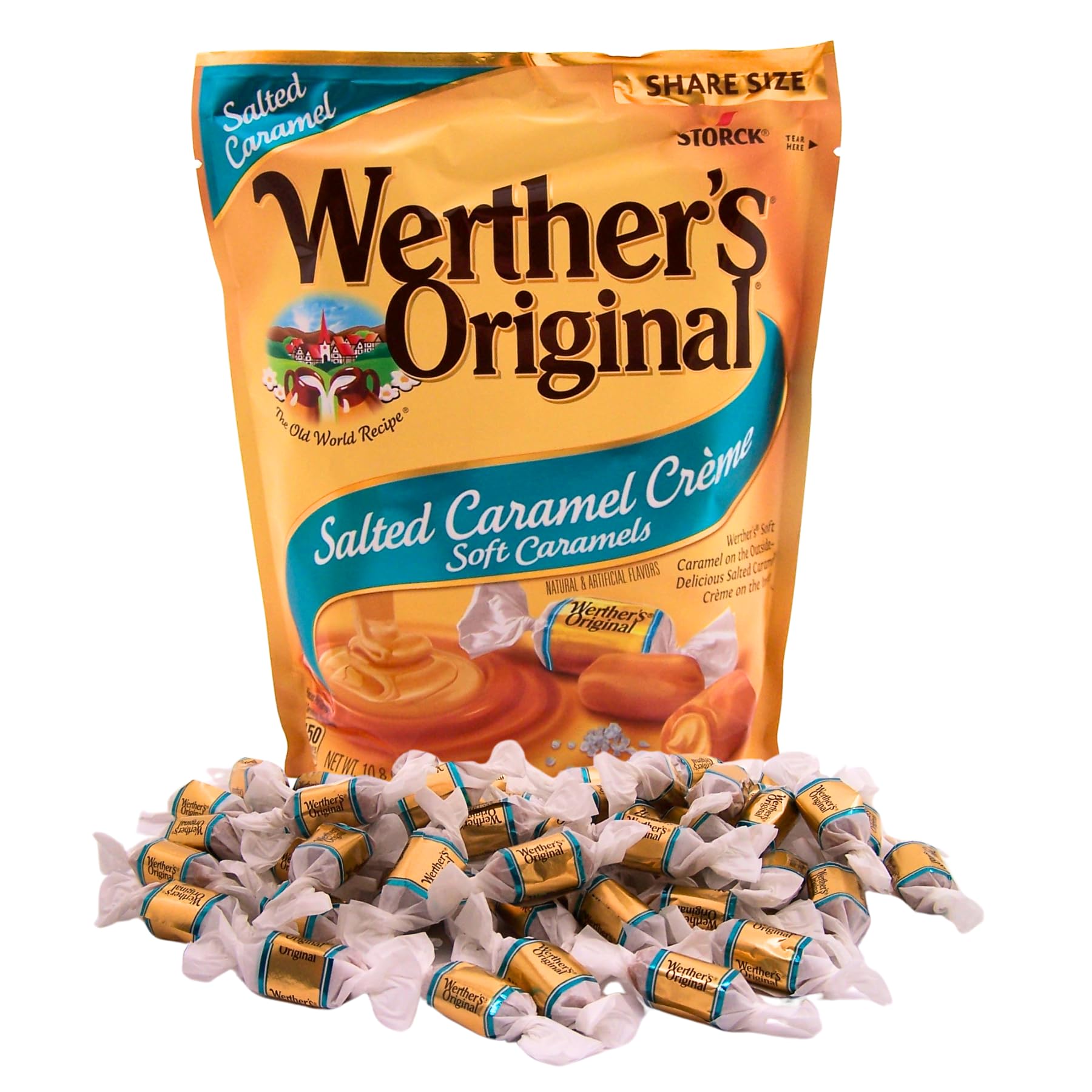Amazon.com : Werther's Original Salted Caramel Crème Soft Caramels ...