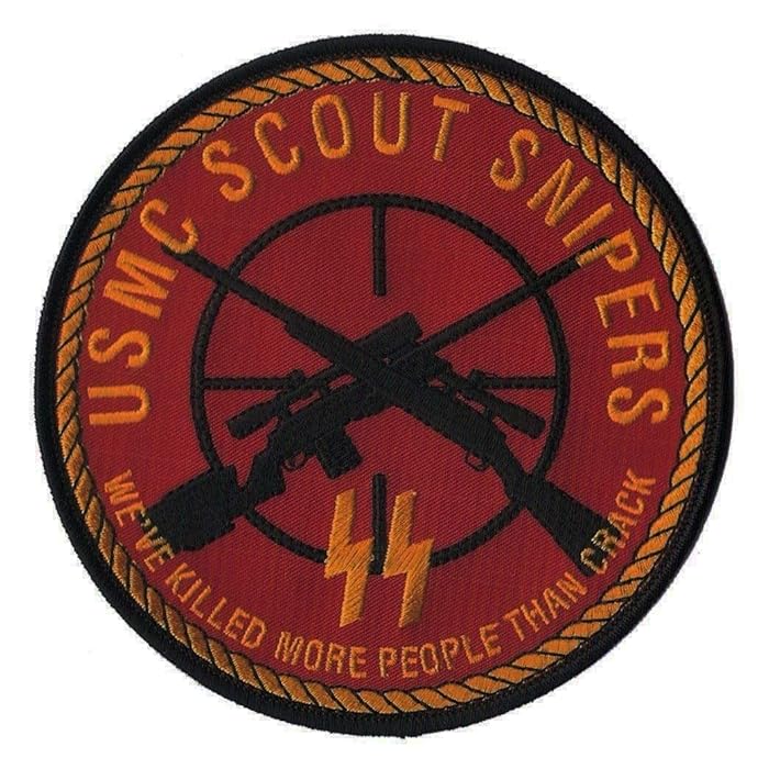 Buy USMC Scout Sniper Patch - Marine Corps Infantry and Reconnaissance ...