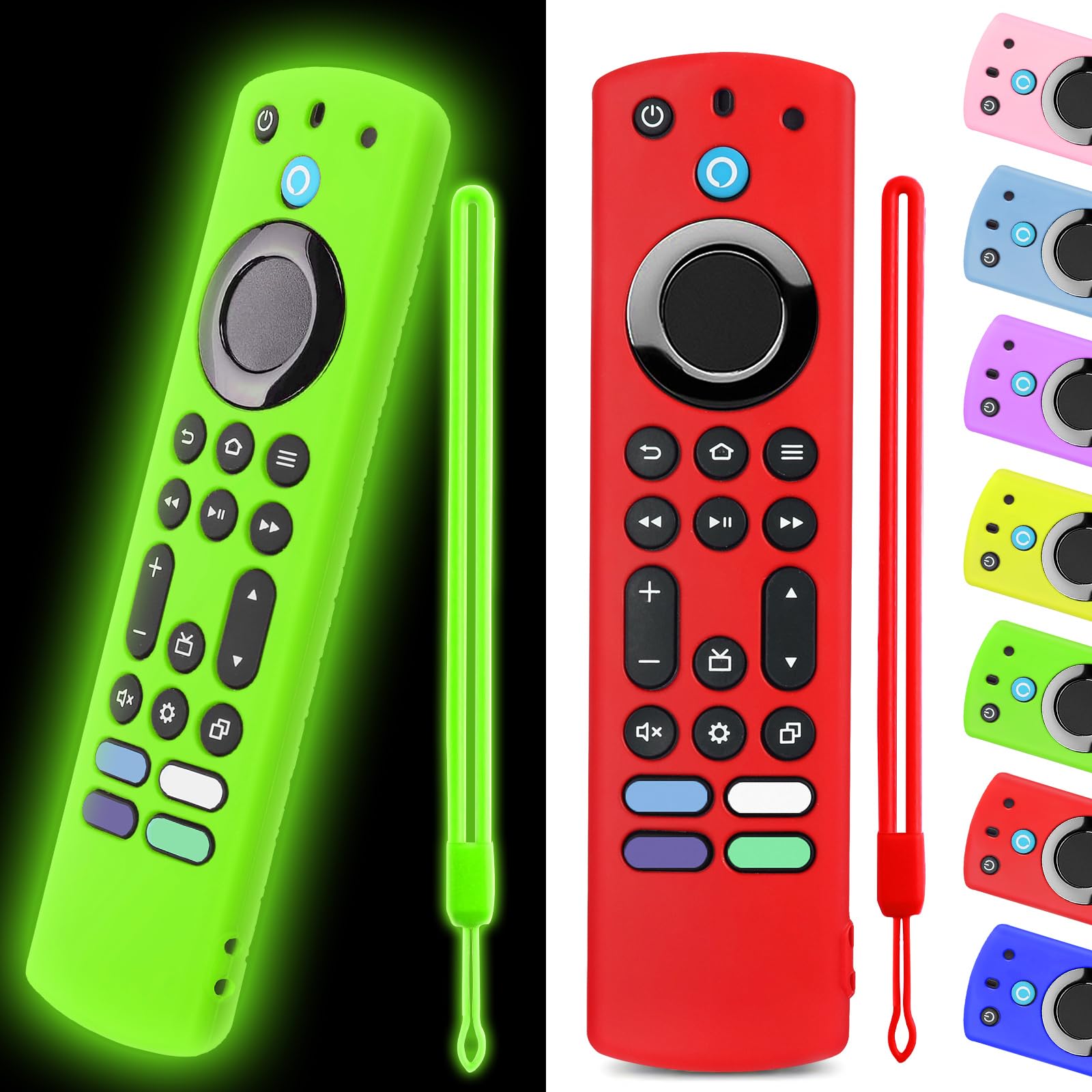 Amazon.com: OneBom (2pcs) Silicone Remote Cover for Firetv 4K Max (2nd ...