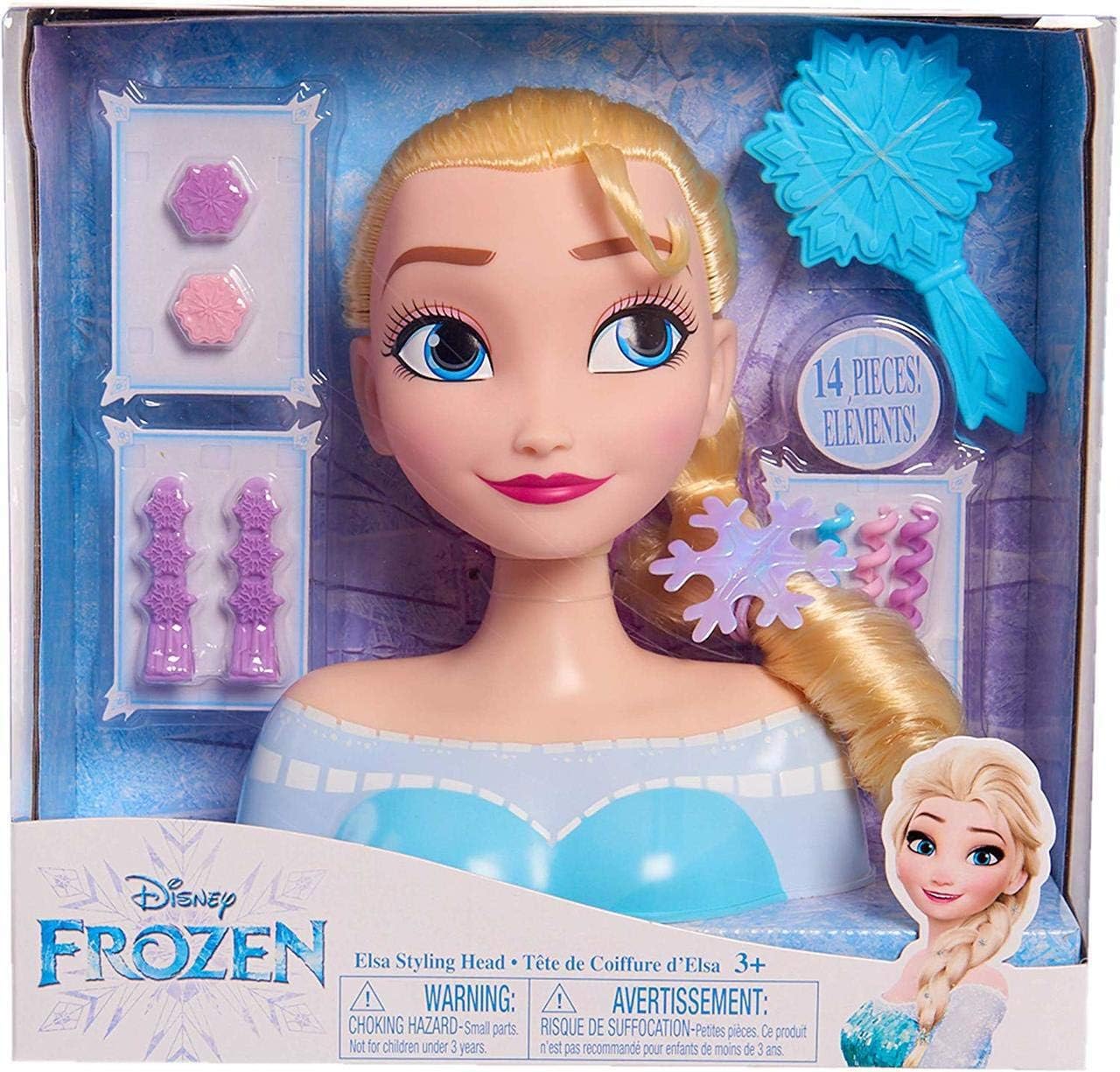 Frozen Elsa Styling Head "Packaging may vary" : Amazon.co.uk: Toys & Games
