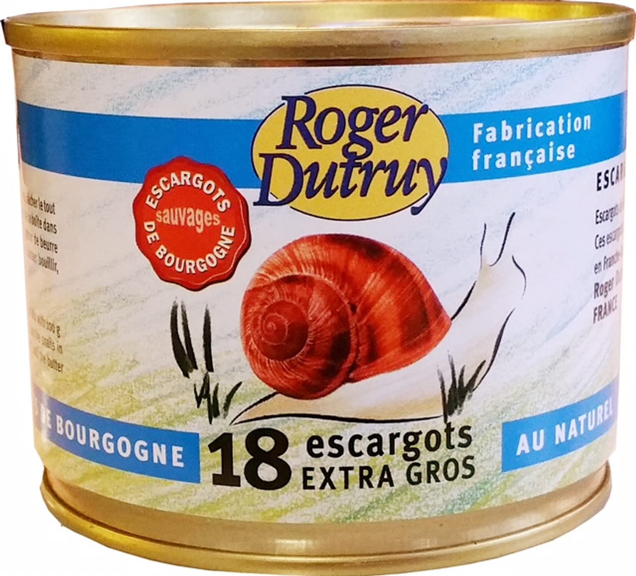 Amazon.com: French Escargots - 1.5 dozens, 18 Extra Large Escargots ...