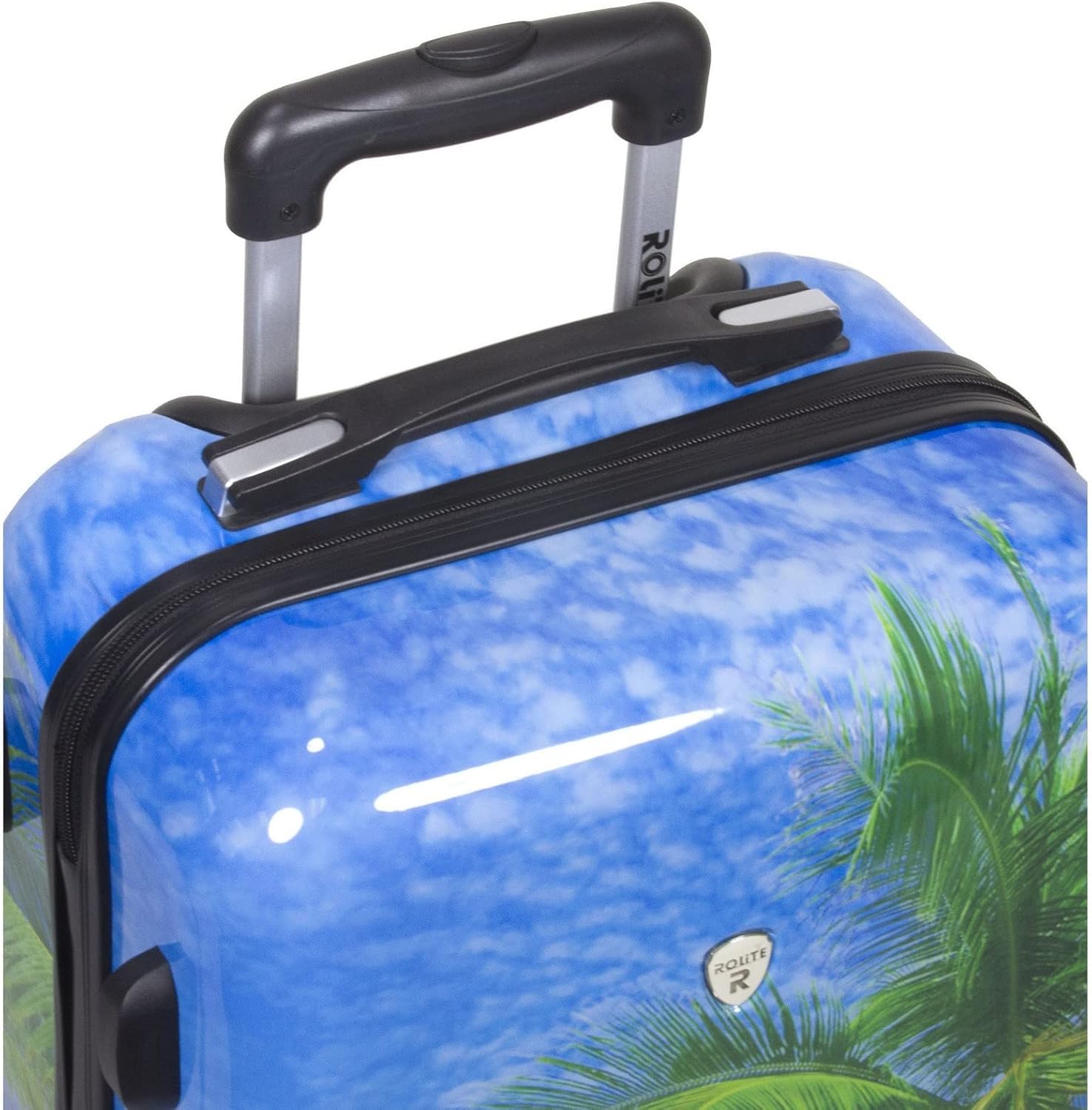 Review Rolite Palm Tree Hardside 3-Piece Spinner Luggage Set