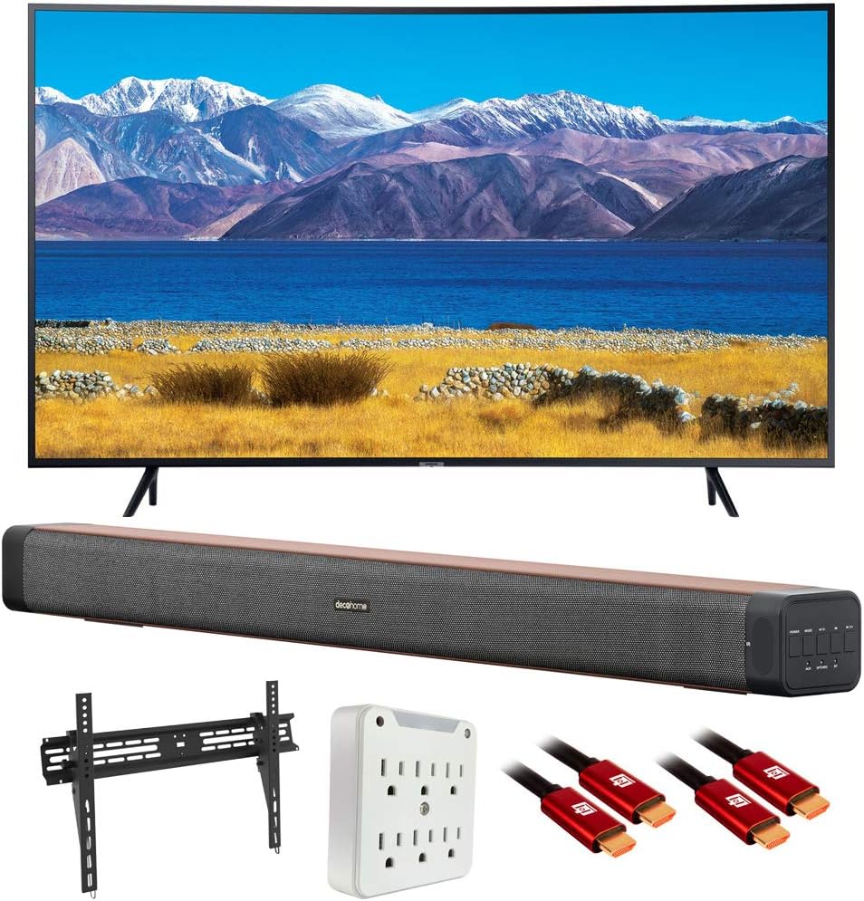 Amazon.com: Samsung UN55RU7300FXZA Curved 55-Inch 4K UHD 7 Series Ultra ...