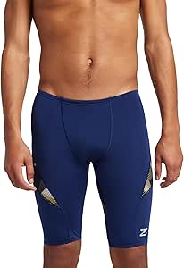 Amazon.com : Speedo 800344141934 Precision Jammer Team Navy/Gold 34 ...