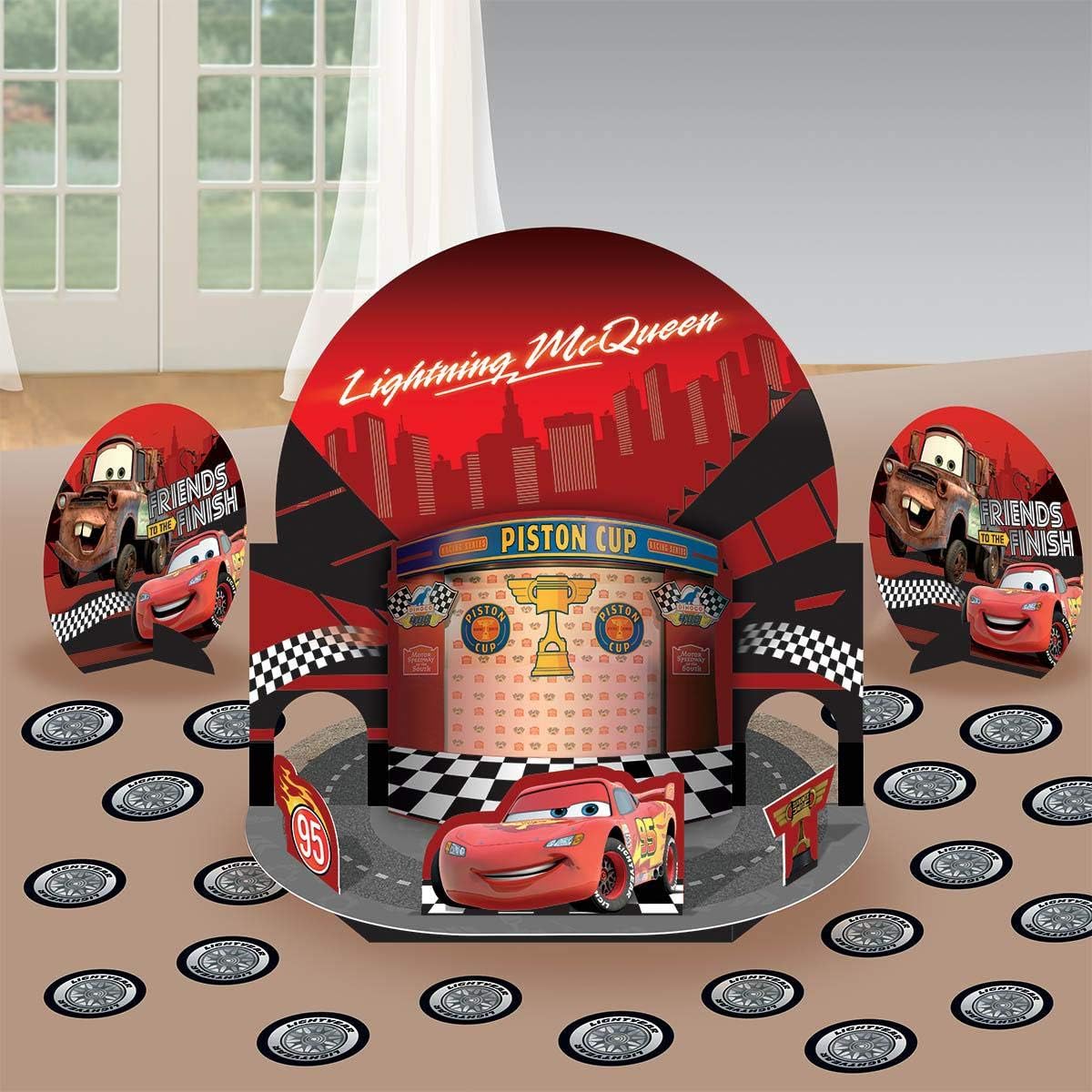 Amazon.com: Amscan ©Disney Cars Formula Racer Birthday Party Assorted ...