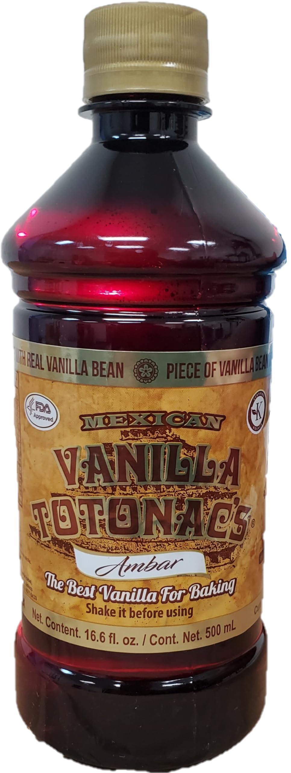 Amazon.com : Mexican Vanilla Totonac’s Bottle - Pure Imported Vanilla ...