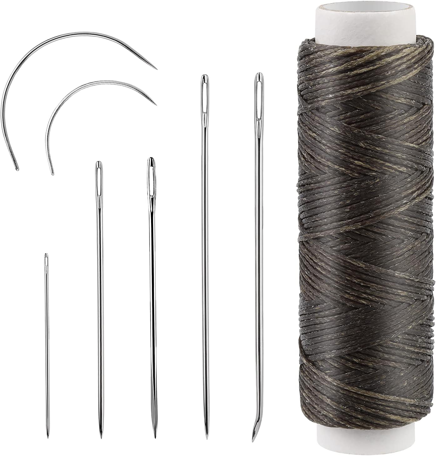 Amazon.com: Extra Strong Upholstery Repair Sewing Thread Kit Coats and ...