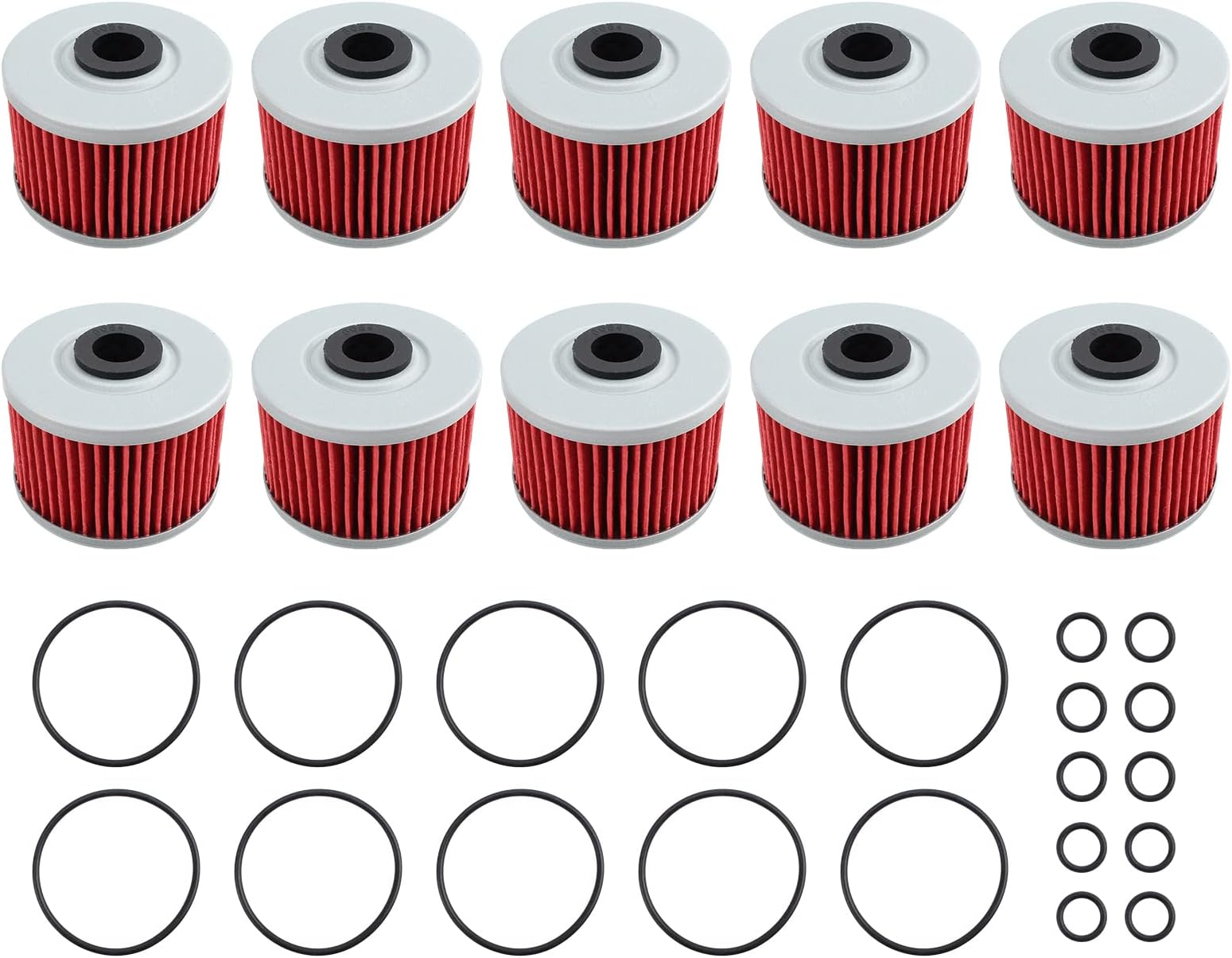 Amazon.com: Carbhub 10pcs 400EX Oil Filter for Foreman 500 Rancher ...