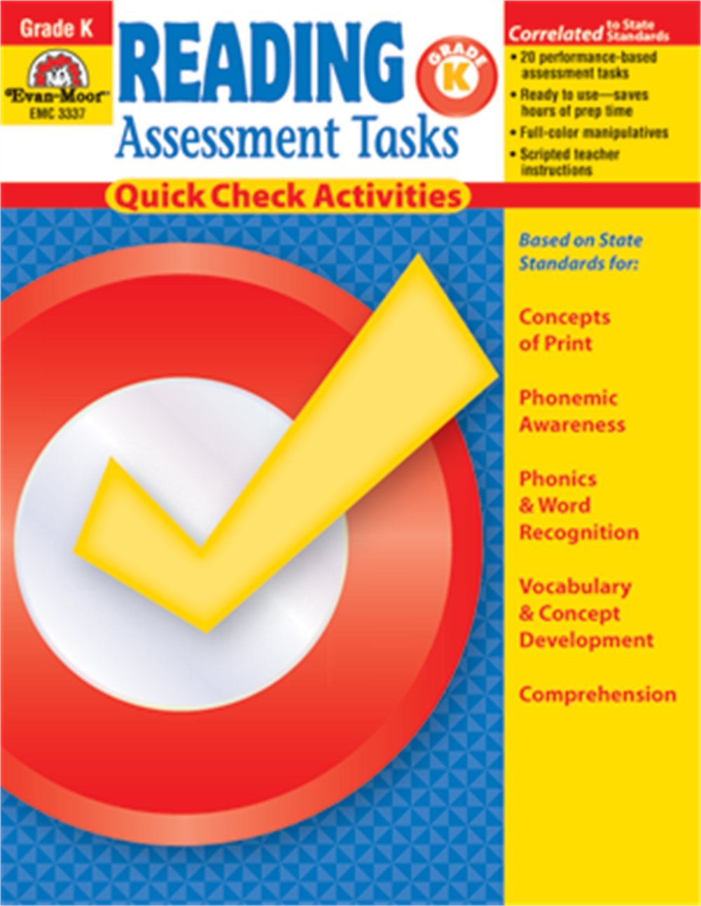 Amazon.com: Reading Assessment Tasks, Grade K: 9781596731387: Nancy ...