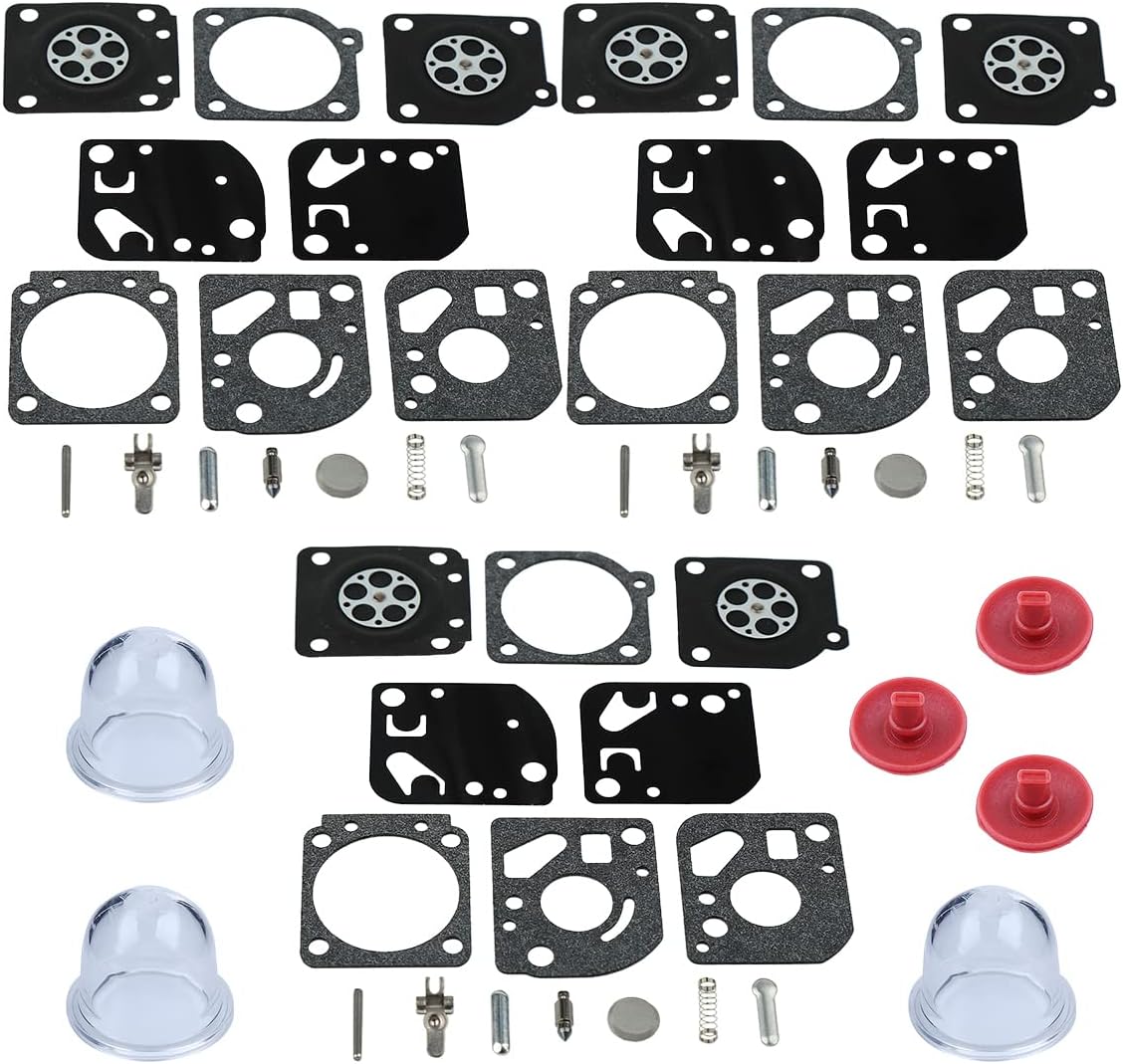 Mtanlo RB-29 Carburetor Rebuild Kit for Zama C1U Series Homelite Ryobi ...