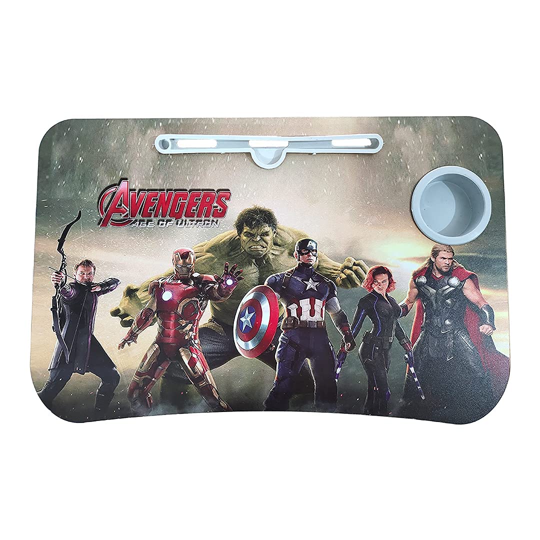 Buy Avengers Design Multi-Purpose Portable Wooden Study Table Bed ...