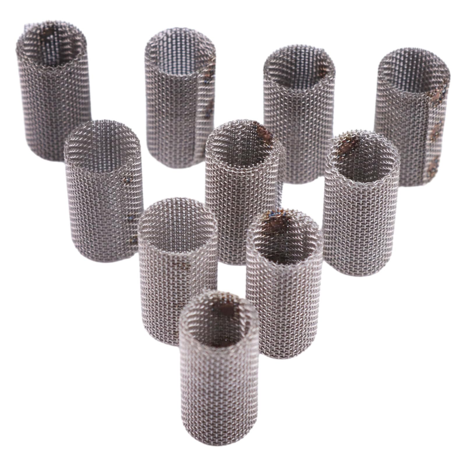 Stainless Steel Strainer 10-Pack Glow Plug Burner Filter Screens For ...