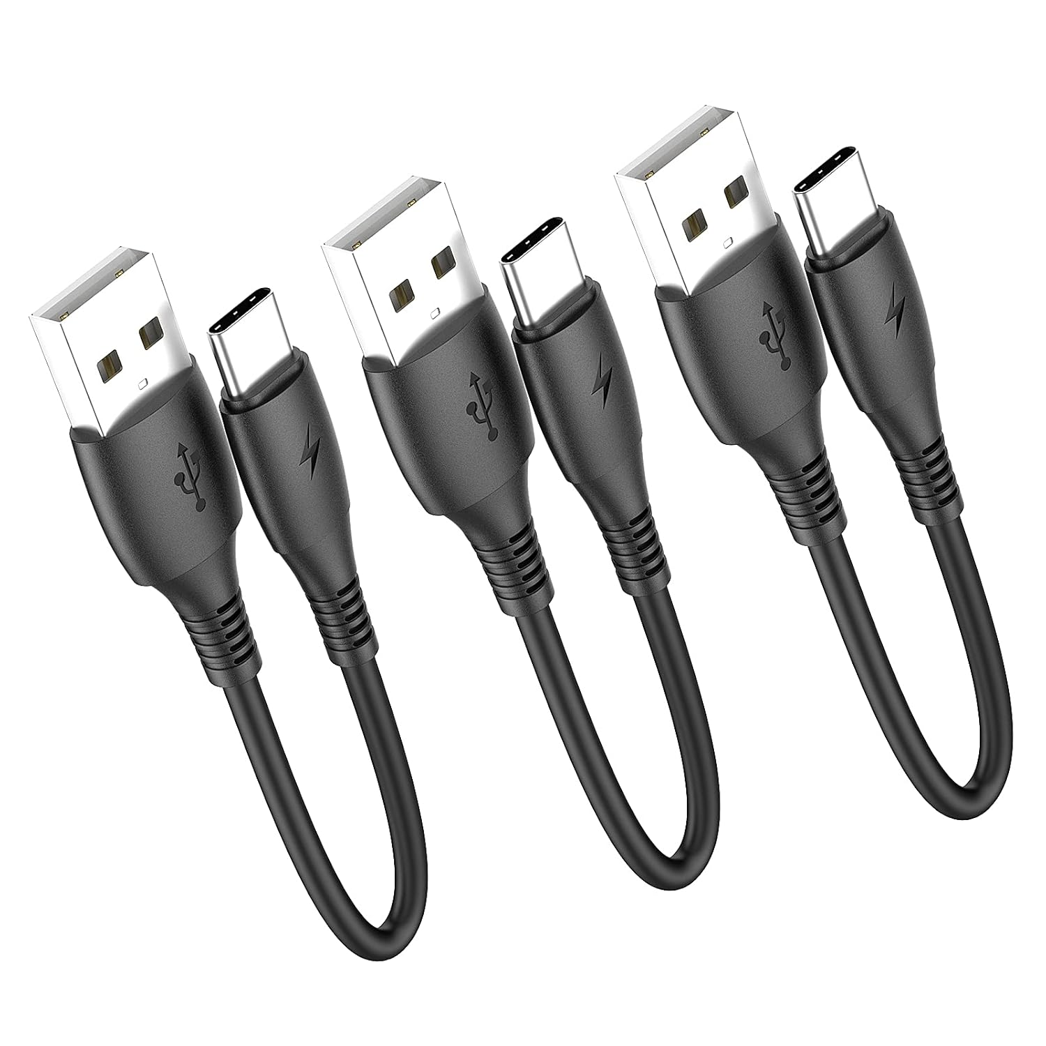Amazon HOTNOW Short USB C Cable 0 5FT 3 Pack 6 Inch USB Type C amazon-hotnow-short-usb-c-cable-0-5ft-3-pack-6-inch-usb-type-c