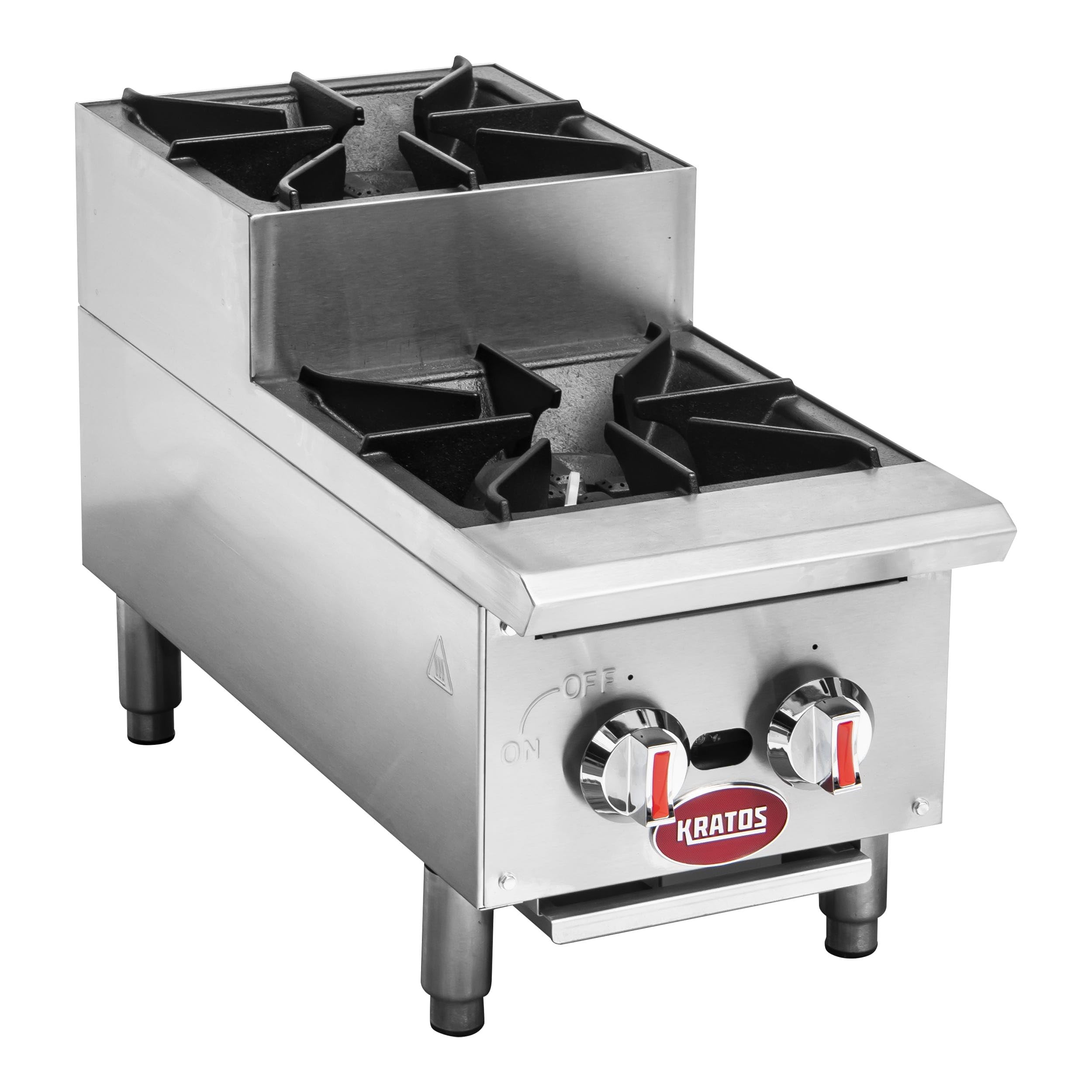 Amazon.com: Kratos Commercial Range 12" Step-Up Countertop Range/Hot ...