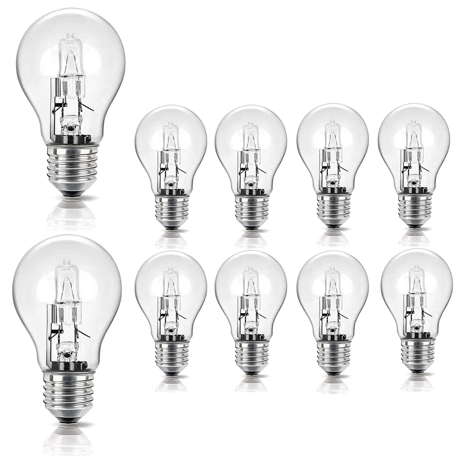 Amazon.com: 10pcs A55 E27 Halogen Lamp 220V 28W 42W 53W 70W 100W 96 ...