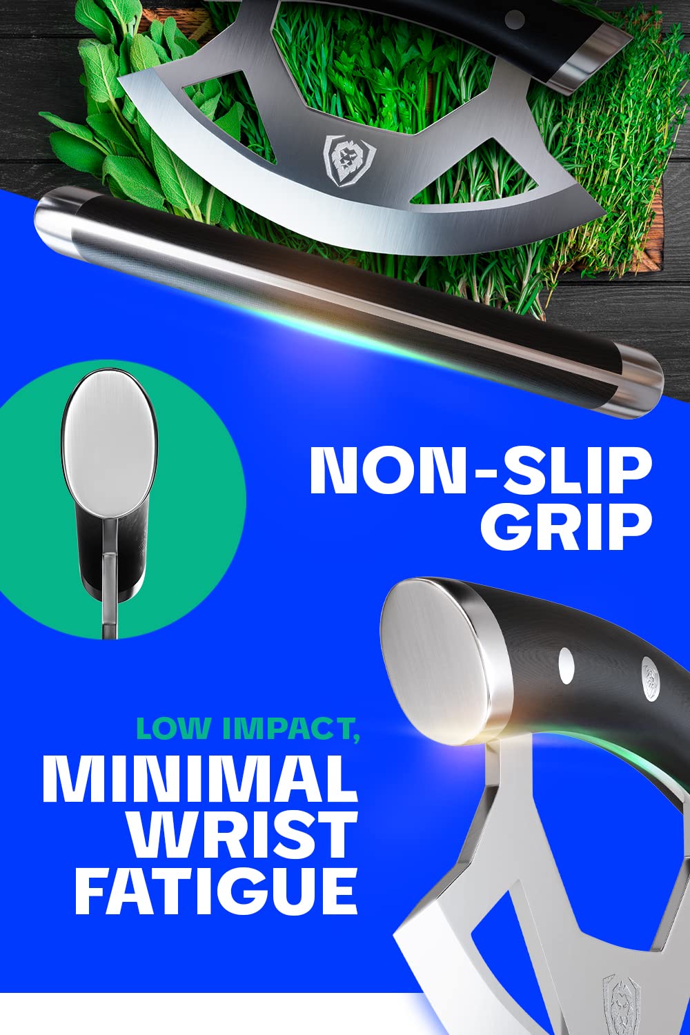 Snapklik.com : Ulu Knife - 7 Inch - Rocking, Mincing, Slicing Meat ...