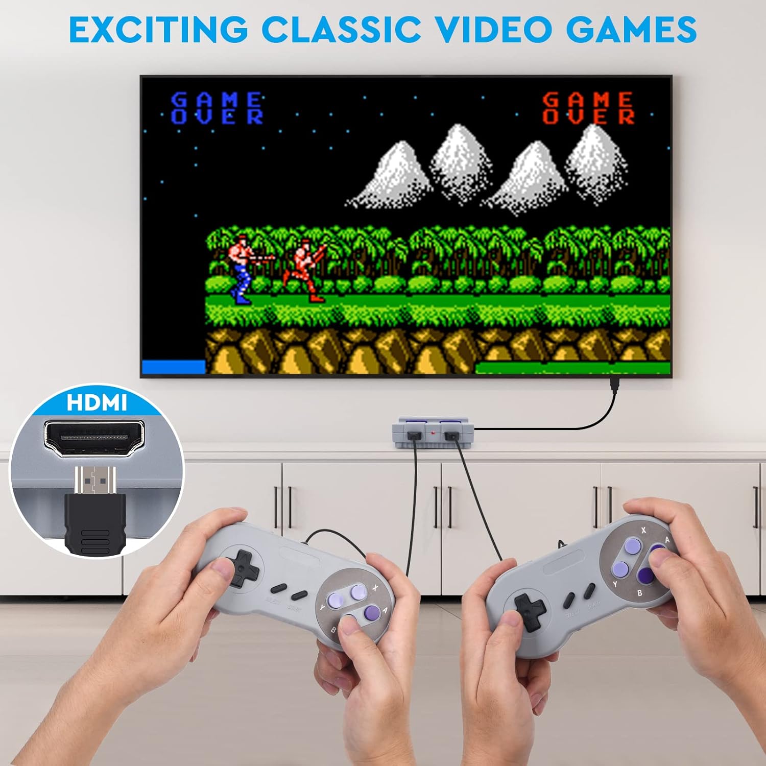 Buy HAndPE Retro Classic Mini Game Console Childhood Game Consoles ...