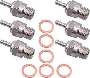 Amazon.com: CrazyHobby 70117 Hot Glow Plug No.3 N3 Spark Nitro Engine Parts Replace OS 8 for ...