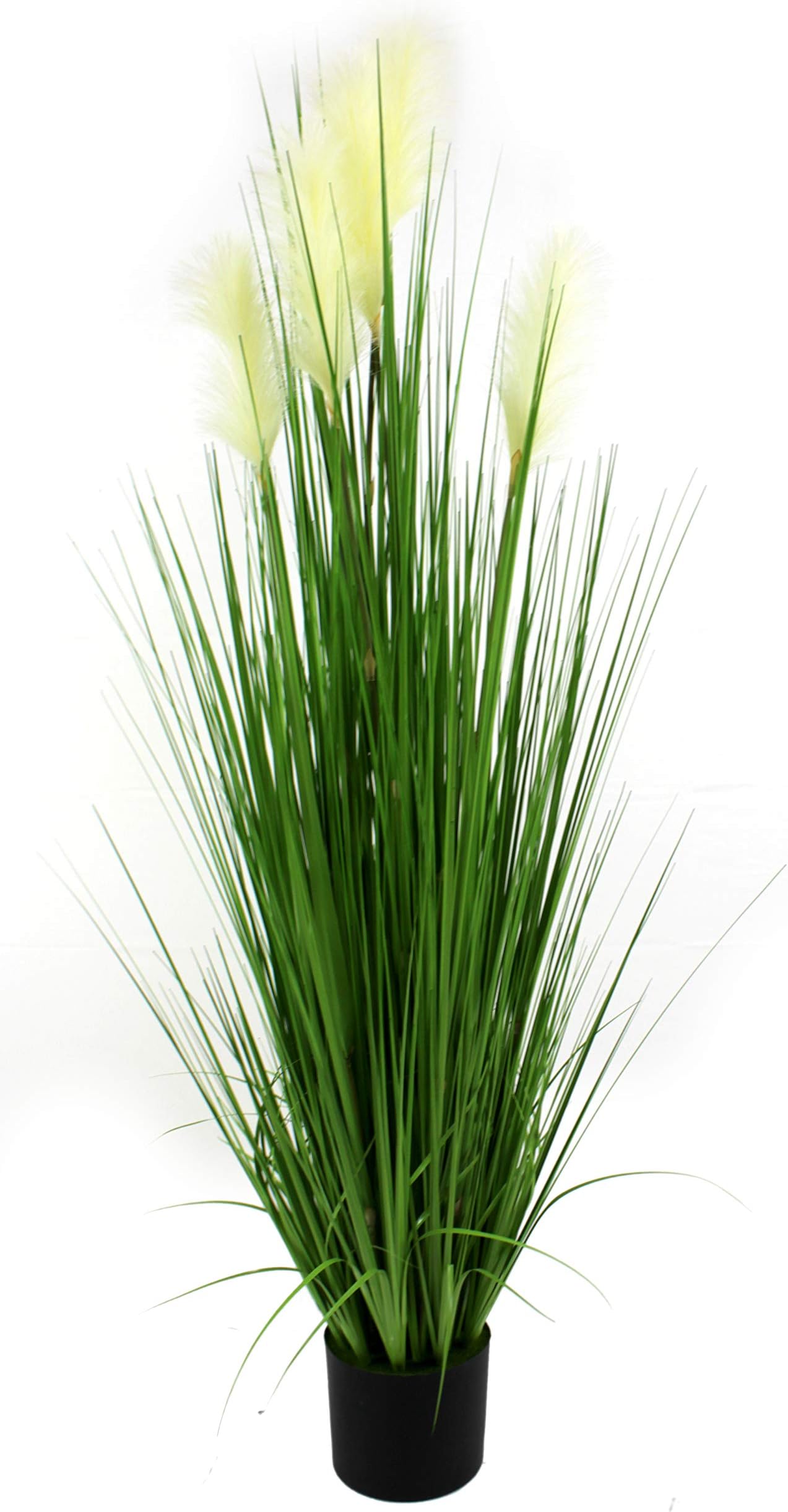 Dekogras im Topf - Künstlich & Naturgetreu - Groß: 150cm - Gras ...