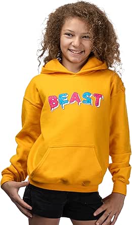 Amazon.com: MrBeast Kids Basics Panther Hoodie: Clothing, Shoes & Jewelry