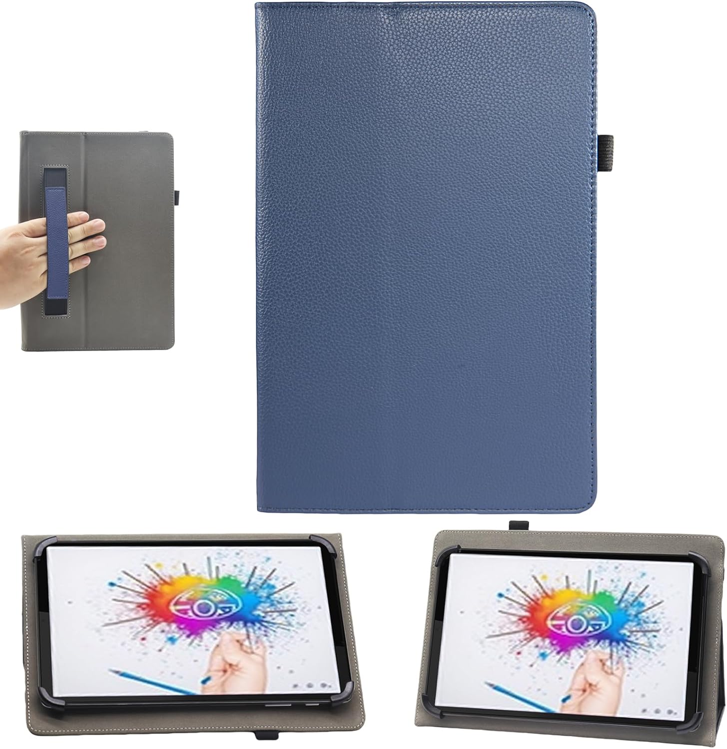 Amazon.com: Universal 10 10.1 Inch Android Tablet Case, Revvl Tab 2 ...