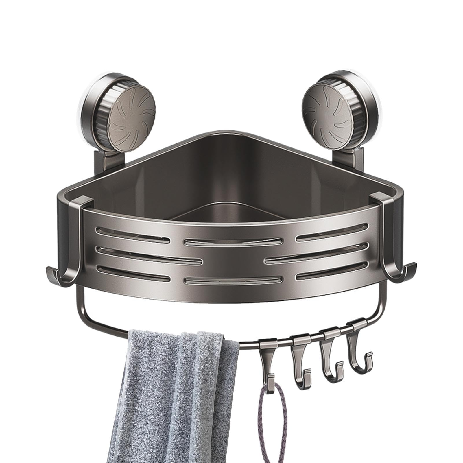 Amazon.com: Suction Cup Shelf - Triangle Bathroom Corner Shelf ...