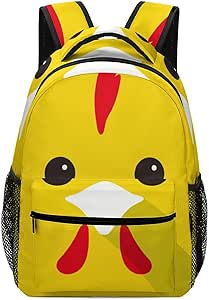 Amazon.com: GUYOS Cute Chicken Backpack Laptop Casual Bookbag Double ...